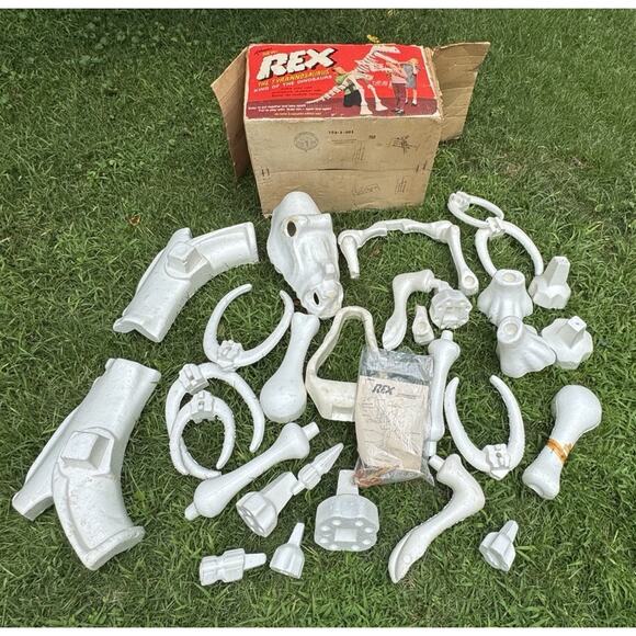 Kenner | Toys | Vintage Kenner Rex The Tyrannosaurus Dinosaur Skeleton ...